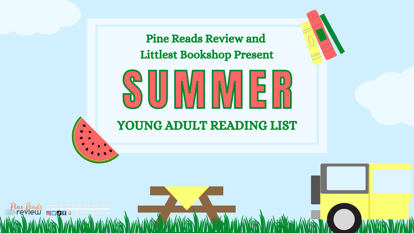YA Summer Reading List | Pine Reads Review